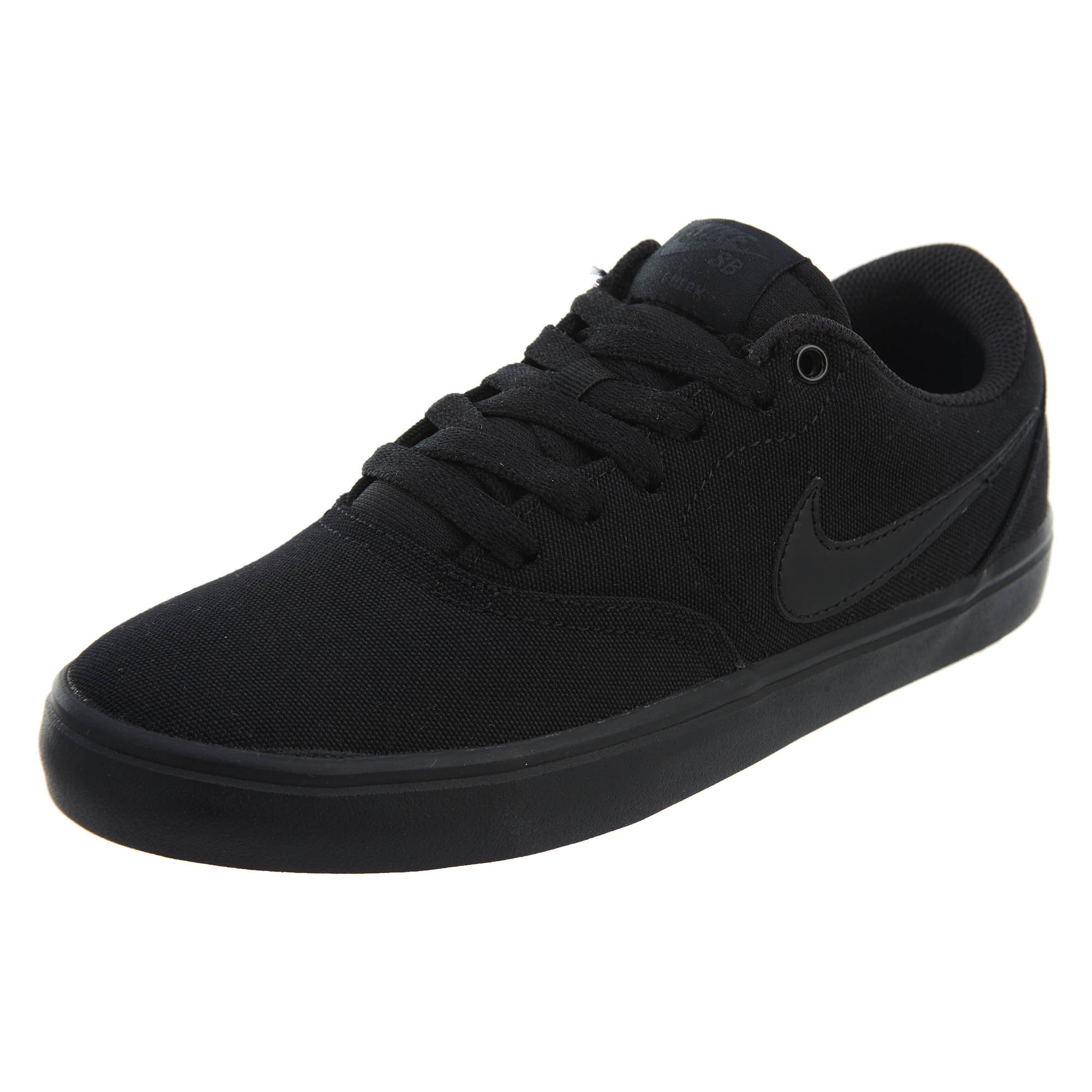 Nike SB Check Solar CNVS Womens Fashion-Sneakers 921463-001_9.5 - Black/Black-Anthracite