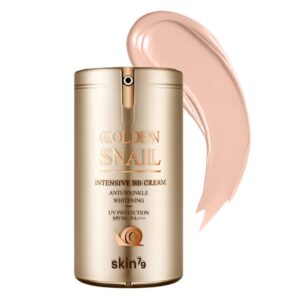 [skin79] 2023 renewed ingredients golden snail intensive bb cream 45g - moist and smooth finish, golden snail for dry skin, bb cream, 45g