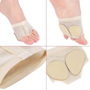 Dance Foot Thongs, Thong Toe Paws, Lyrical Shoes, Lyrical Ballet Belly Dance Foot Thongs, Dance Paw Pad Shoes Half Sole