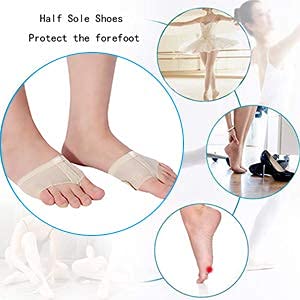 Dance Foot Thongs, Thong Toe Paws, Lyrical Shoes, Lyrical Ballet Belly Dance Foot Thongs, Dance Paw Pad Shoes Half Sole