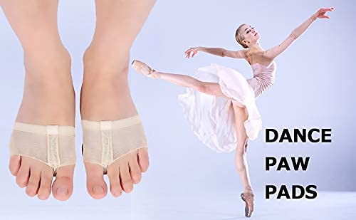 Dance Foot Thongs, Thong Toe Paws, Lyrical Shoes, Lyrical Ballet Belly Dance Foot Thongs, Dance Paw Pad Shoes Half Sole