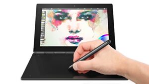 lenovo yoga book - fhd 10.1" windows tablet - 2 in 1 tablet (intel atom x5-z8550 processor, 4gb ram, 64gb ssd), black, za150000us