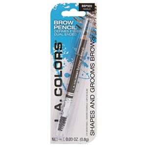 l.a. colors brow pencil with spool, medium (cbbp920)