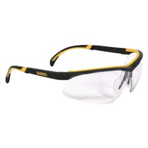 dewalt dpg55-11d dpg55 dc clear lens safety glass, multi, one size