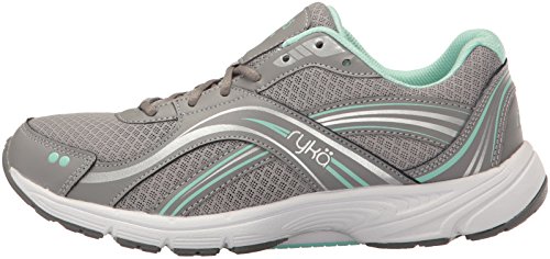 Ryka Women's Spark Athletic Shoe, Grey/Silver, 11 M US