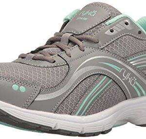 Ryka Women's Spark Athletic Shoe, Grey/Silver, 11 M US