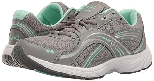 Ryka Women's Spark Athletic Shoe, Grey/Silver, 11 M US