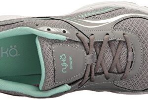 Ryka Women's Spark Athletic Shoe, Grey/Silver, 11 M US