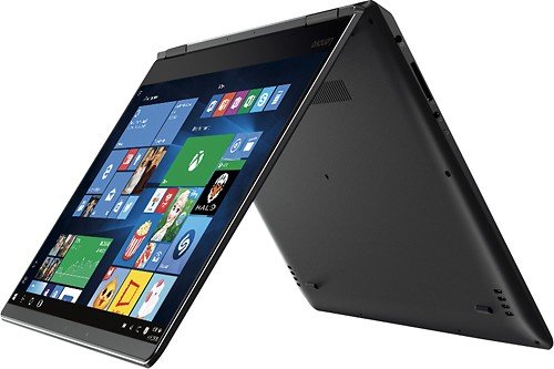 Lenovo 2-in-1 15.6" 4K Ultra HD Touch-Screen Laptop i7 16GB NVIDIA GeForce GTX 940MX 256GB SSD