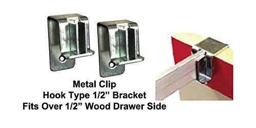 Cut to Length Metal File Rail 3/4" High (1"-15" Long) (3/4 High w/Metal Clips)