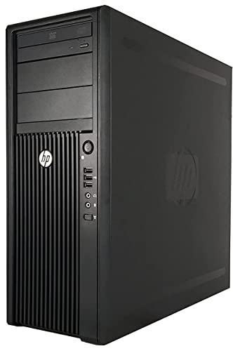 HP Z420 Workstation, Quad Core Xeon CPU upto 3.8GHz CPU, 16GB DDR3 RAM, New 240GB SSD & New 1TB HDD, Windows 10 Pro, USB 3.0, Nvidia Quadro 2000 1GB Video Card, WiFi (Renewed)