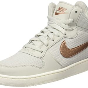 NIKE Women's Sneaker Fitness Shoes, White Light Bone Metallic Red Bronze Sail, 9