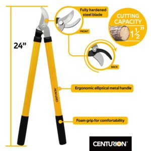 Centurion 1222 3-Piece Lopper, Hedge Shear & Pruner Combo Set, Heavy Duty Tree, Shrub & Bush Care Kit for Lawn, Garden & Yard, Ideal for Indoor & Outdoor Gardening, Branch Cutting & Plant Trimming