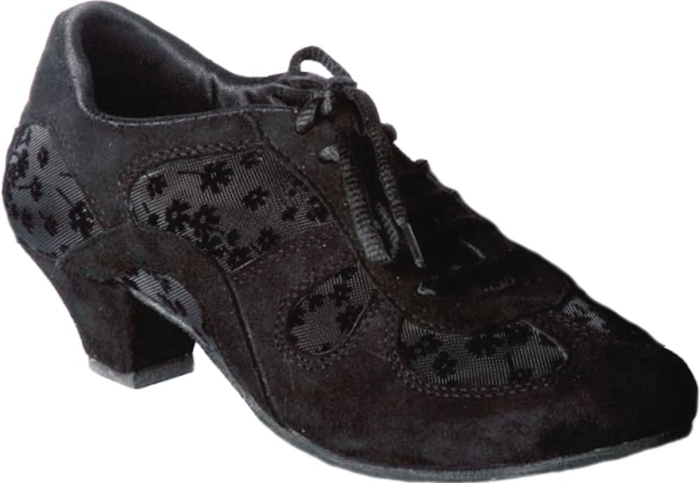 Guaranteed Fit DNI- Rocio 8504 Women's Dance Sneakers (Practice Shoes for Argentine Tango, Ballroom, Latin, Salsa, Swing) (8 USA) Black