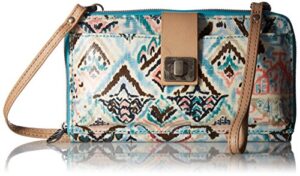 sakroots women's artist circle, turquoise brave beauti