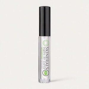 Skinerals Moonstone Lip Gloss, Hydrating Organic Formula for Lustrous Lips, Vegan, Gluten & Paraben-Free Clear Glaze