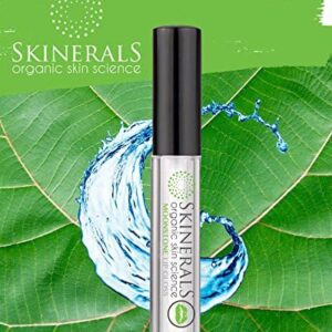 Skinerals Moonstone Lip Gloss, Hydrating Organic Formula for Lustrous Lips, Vegan, Gluten & Paraben-Free Clear Glaze