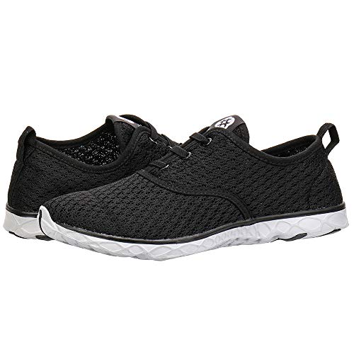 ALEADER Women's Stylish Quick Drying Water Shoes Black 9 D(M) US