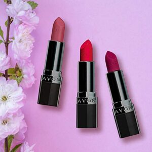 Avon-True Colour Perfectly Matte Lipstick 4.0 Grams (Red Supreme)