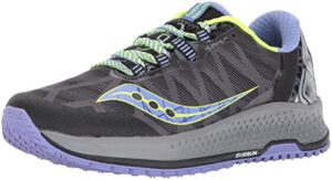 saucony women's koa tr running shoe, grey blue, 5.5 medium us