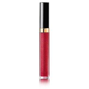 chanel rouge coco gloss moisturizing glossimer lip gloss, no. 106 amarena, 0.19 ounce