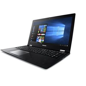 Lenovo Edge 2 1580 15.6" Full HD IPS 2-in-1 Touchscreen Notebook Computer, Intel Core i7-6500U 2.5GHz, 8GB RAM, 1TB HDD, Windows 10 Home