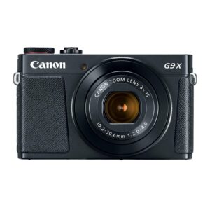 canon powershot g9 x mark ii compact digital camera w/ 1 inch sensor and 3inch lcd - wi-fi, nfc, & bluetooth enabled (black), 6.30in. x 5.70in. x 2.50in.