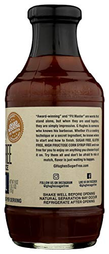 G Hughes Smokehouse Original Barbecue Sauce, 18 oz