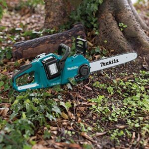 Makita XCU03PT 18V X2 (36V) LXT Lithium-Ion Brushless Cordless (5.0Ah) 14" Chain Saw Kit, Teal