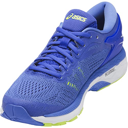 ASICS Women's Gel-Kayano 24 Running Shoe, Purple/Regatta Blue/White, 5 Medium US