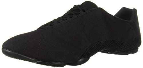 Bloch Women's Amalgam Canvas Sneaker Dance Shoe, Black, 13.5 Medium US