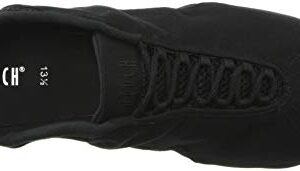 Bloch Women's Amalgam Canvas Sneaker Dance Shoe, Black, 13.5 Medium US