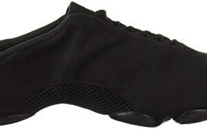 Bloch Women's Amalgam Canvas Sneaker Dance Shoe, Black, 13.5 Medium US