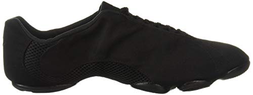 Bloch Women's Amalgam Canvas Sneaker Dance Shoe, Black, 13.5 Medium US