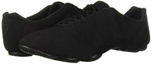 Bloch Women's Amalgam Canvas Sneaker Dance Shoe, Black, 13.5 Medium US