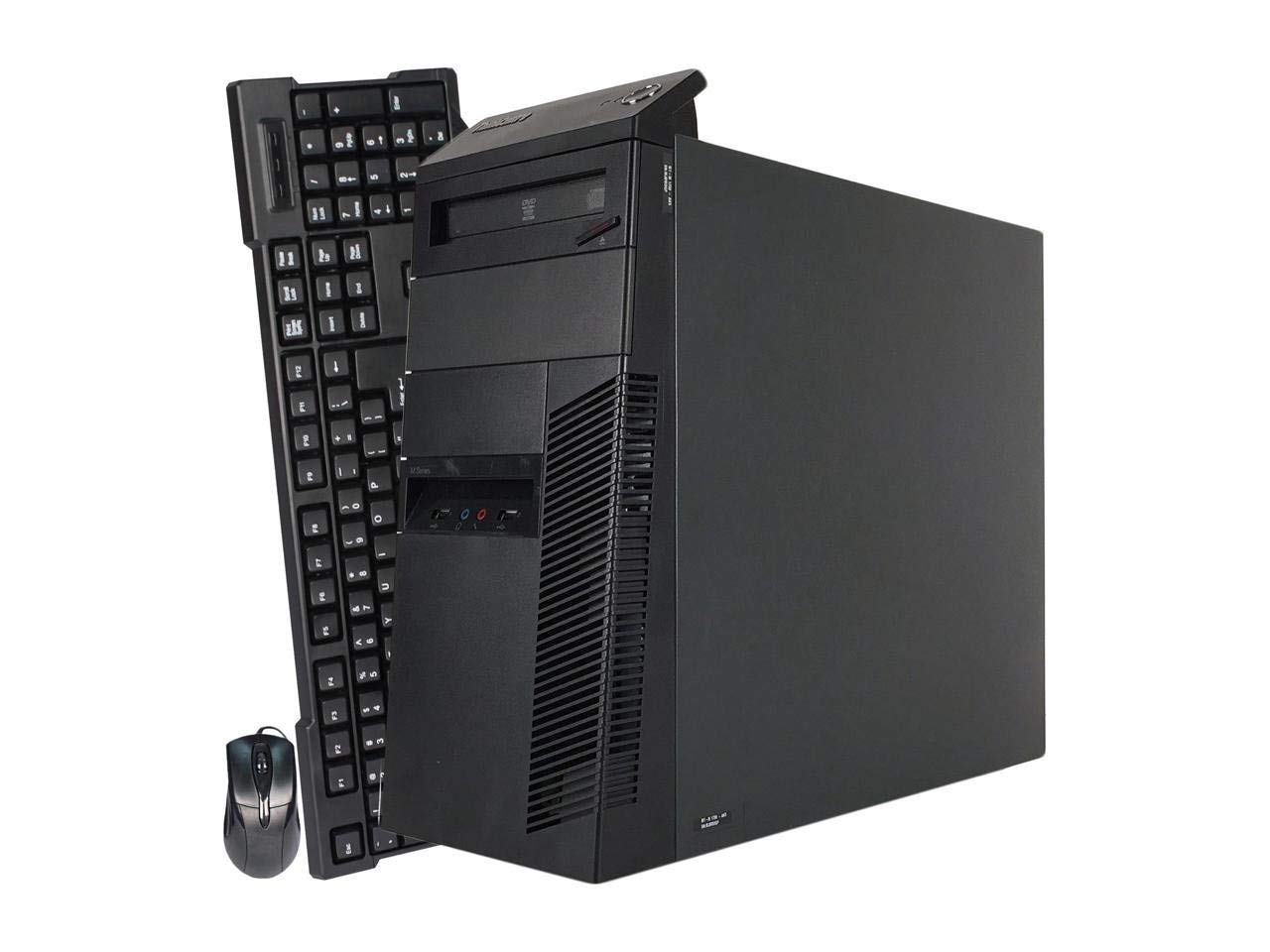 Lenovo ThinkCentre M92p Minitower Desktop PC - Intel Core i5-3470 3.2GHz 8GB 1TB DVDRW Windows 10 Professional (Renewed)