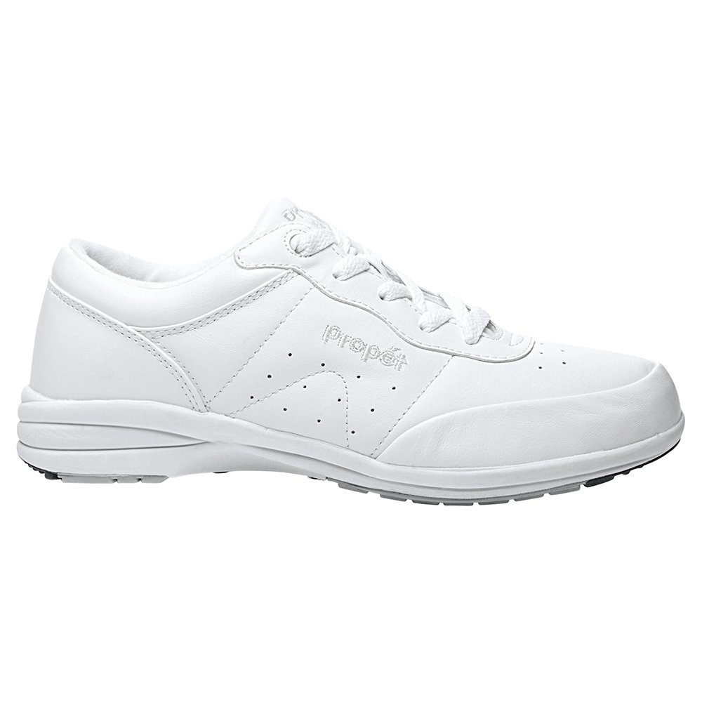 Propét Women Washable Walker Walking Shoe, Sr White, 11 Wide US