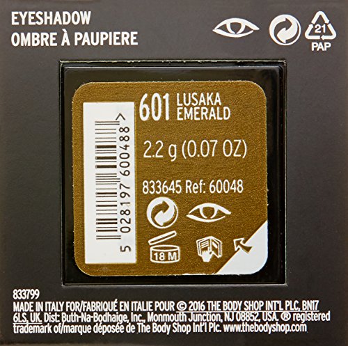 The Body Shop Eyeshade Refill, Usaka Emerald Green, 0.07 Ounce