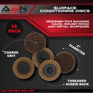 ABN Surface Conditioning Discs - 2in, Coarse Grit, 25-pack, Best Value