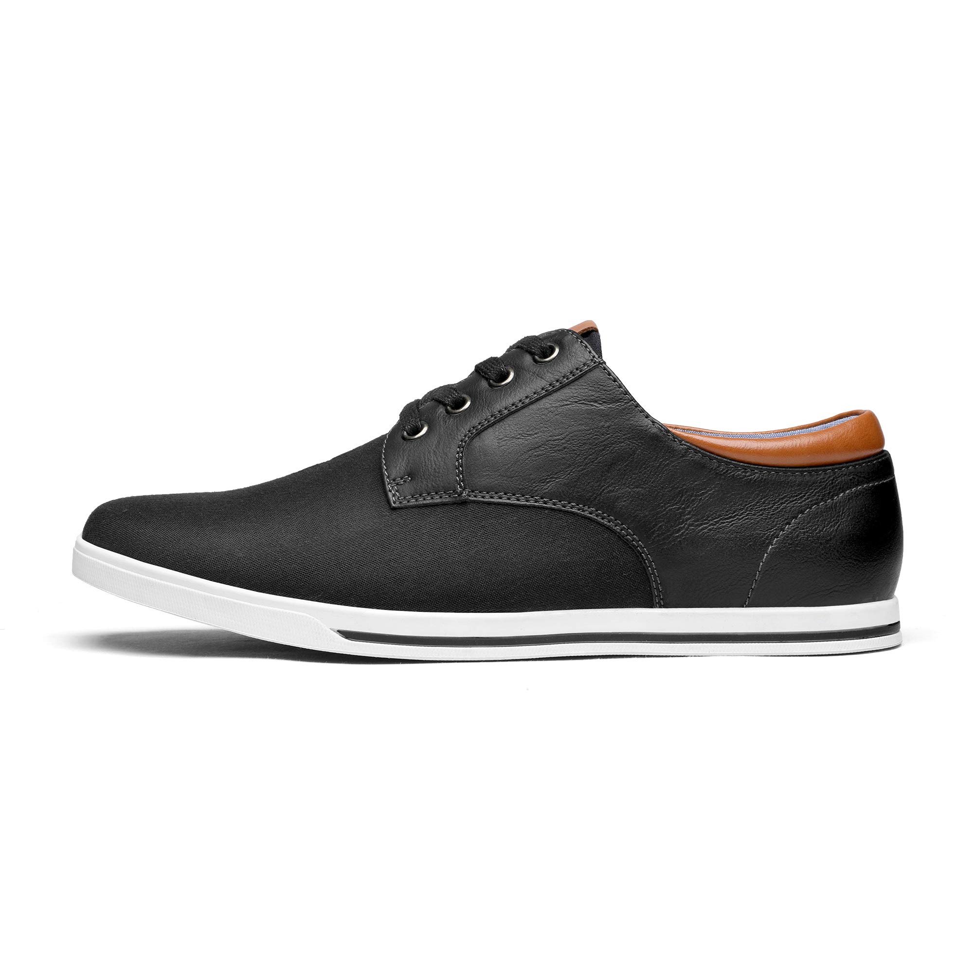 Bruno Marc Mens Oxfords Sneakers Casual Dress Shoes, Black - 13 (RIVERA-01)