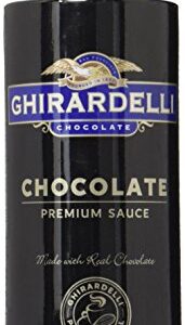 Ghirardelli Chocolate Sauce, Black Label 16oz Squeeze Bottle (Pack of 2)