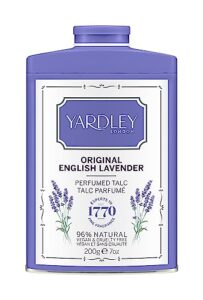 yardley of london original english lavender talc for her 200g