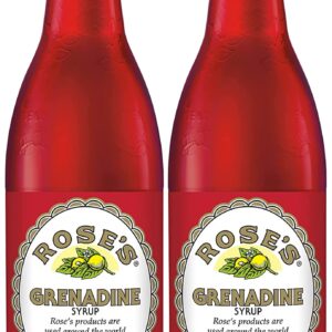 Rose's Grenadine, 1 Liter (2-Pack)