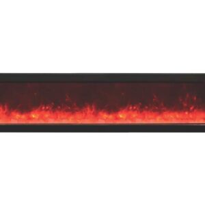 Amantii BI-72-SLIM Electric Fireplace - 72" Wide x 6 3/4" deep