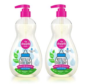 dapple baby bottle & dish liquid 16.9 oz (2 pack)