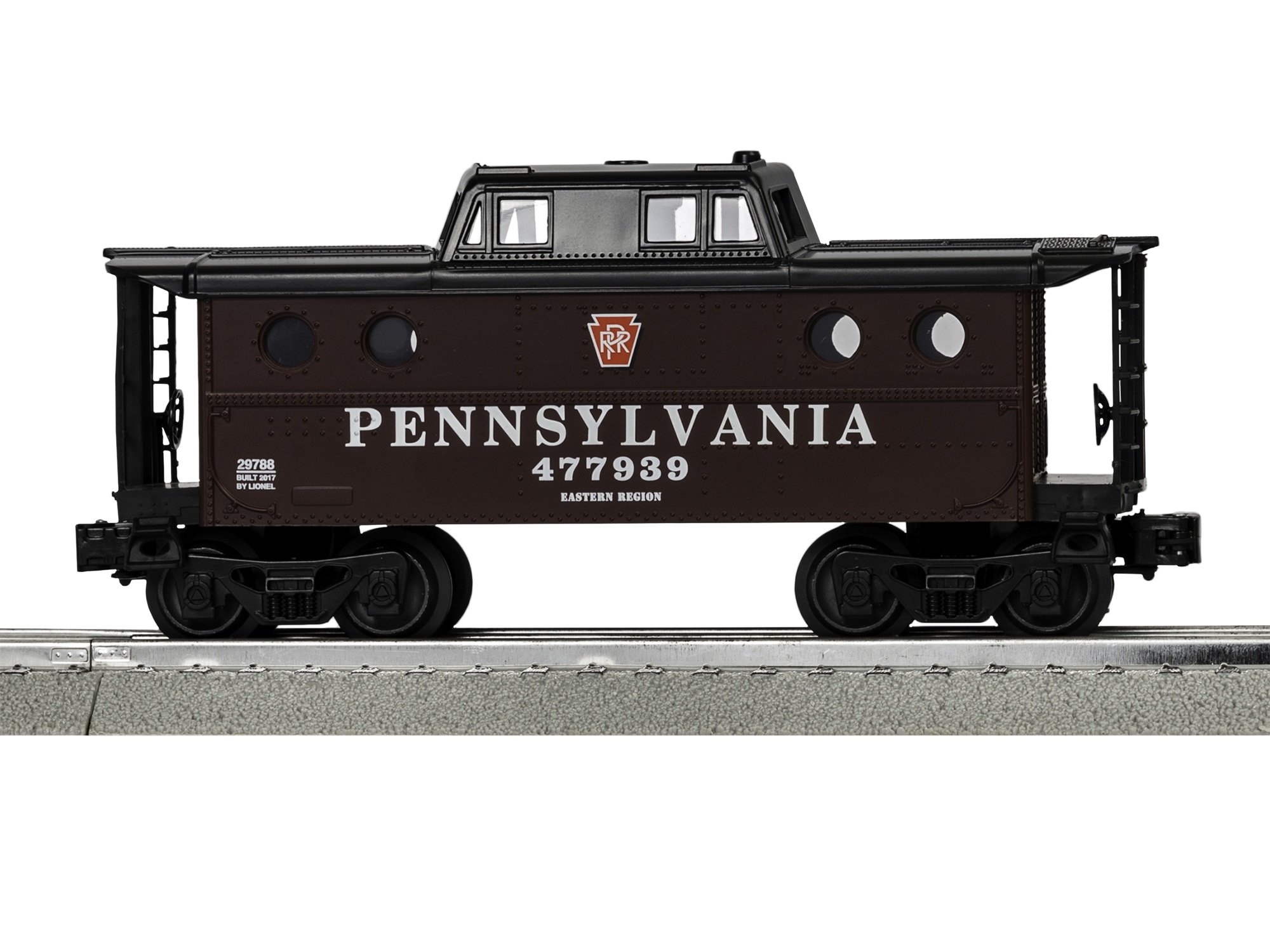 Lionel Pennsylvania Flyer LionChief 0-8-0 Freight Set with Bluetooth Capability, Electric O Gauge Model Train Set with Remote