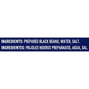 BUSH'S BEST 15 oz Canned Black Beans, Source of Plant Based Protein and Fiber, Low Fat, Gluten Free, (Pack of 12)