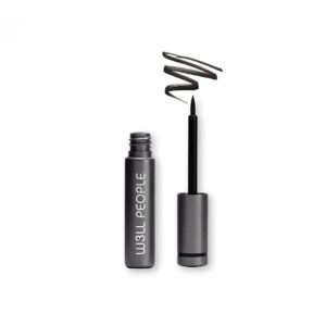 well people fresh lines liquid eyeliner, longwear liquid eyeliner for precise lines, hydrating & smudge-resistant formula, vegan & cruelty-free, black