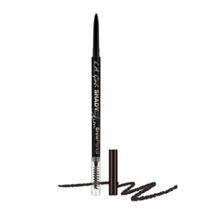 l.a.girl shady slim brow pencil 3 pcs - blackest brown