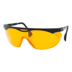 honeywell uvex skyper blue light blocking computer glasses with sct-orange lens, (s1933x), s1933x-3 (3 count)